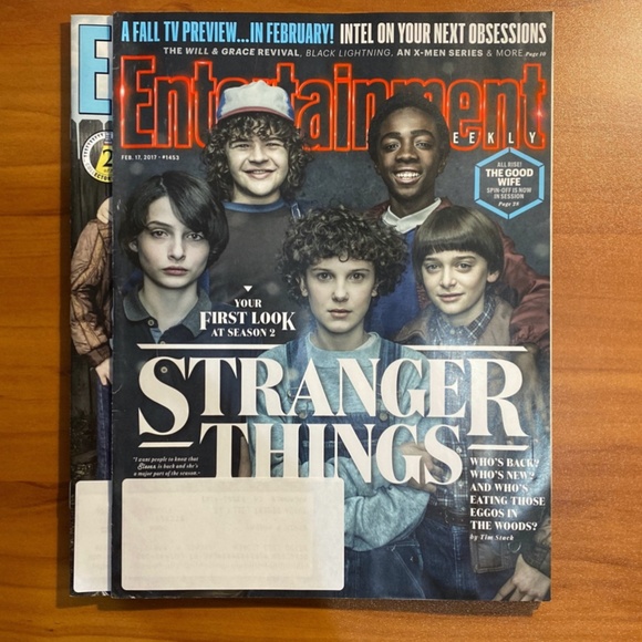 Entertainment Weekly | Other | Ew Magazine Stranger Things Lot Of 2 ...